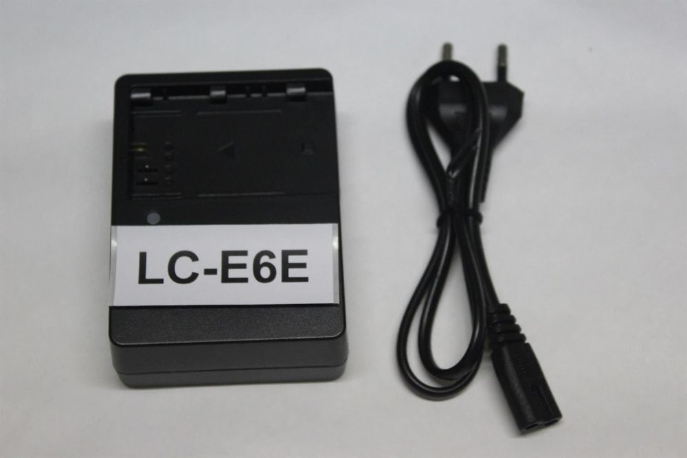 Ladegerät LC-E6E für Canon LP-E6 Akku | Kaufen auf Ricardo