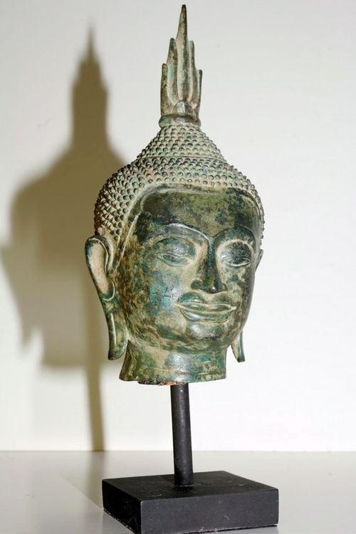 Tête de Bouddha / Buddha en Bronze | Kaufen auf Ricardo