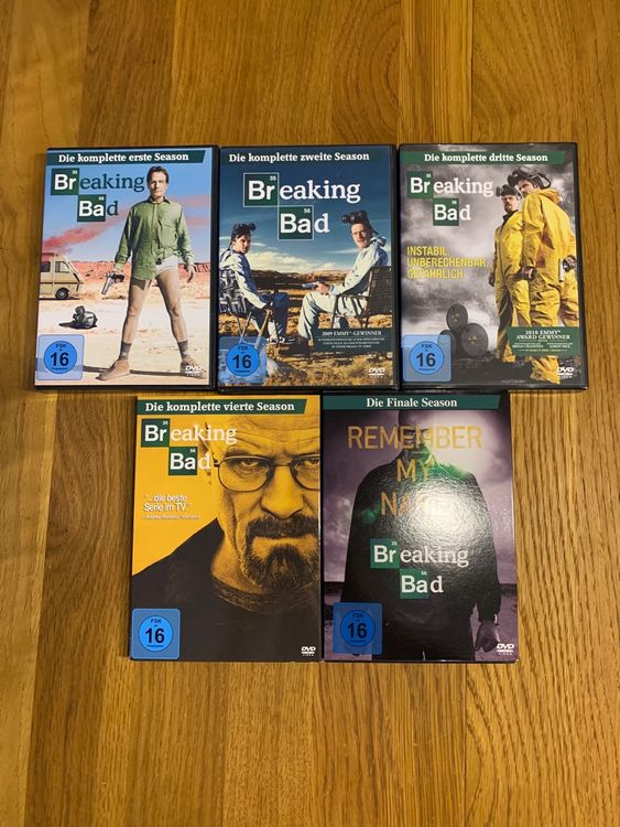 Breaking Bad DVD alle Staffeln 1 - 5 komplett | Kaufen auf Ricardo