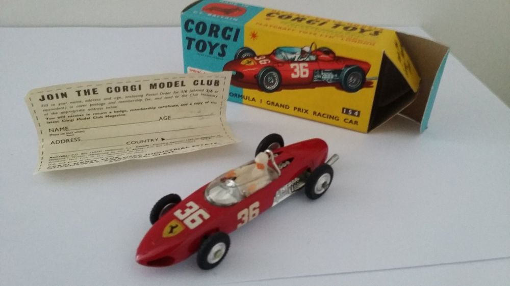 Ferrari Formula 1 GP Racing Car v. Corgi Toys, 1:43 | Kaufen auf Ricardo