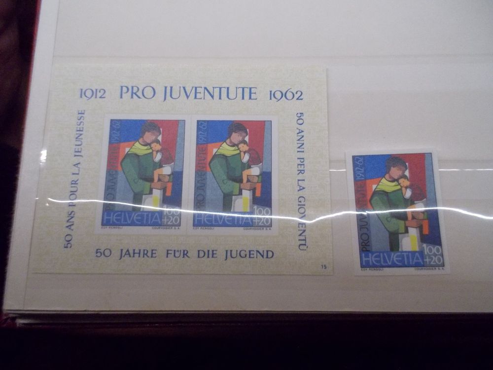 Block Pro Juventute 1962 ** + Einzelwert ** | Kaufen auf Ricardo