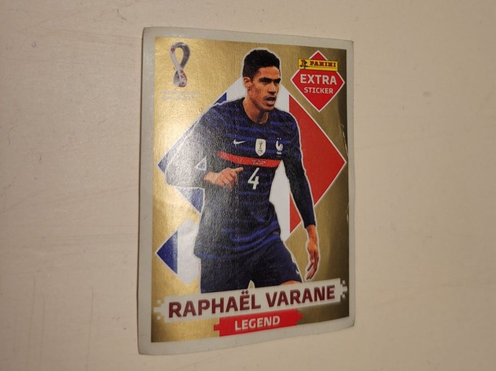 Panini Extra Sticker - RAPHAËL VARANE (Gebraucht) in Gossau SG für CHF 20 – mit Lieferung auf ...