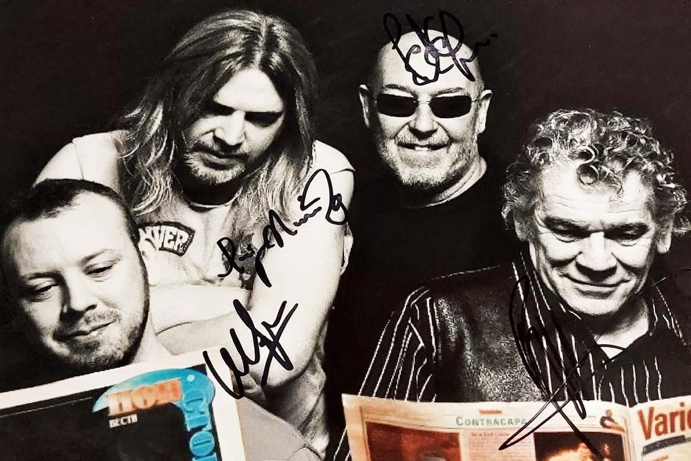 Nazareth - Original in person Autogramm auf Foto | Kaufen auf Ricardo