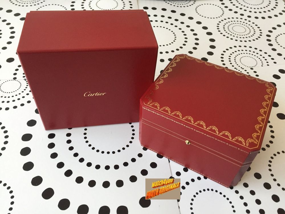 CARTIER ORIG. - WATCH CASE BOX ECRIN SCHACHTEL - NEW !!! | Kaufen auf ...