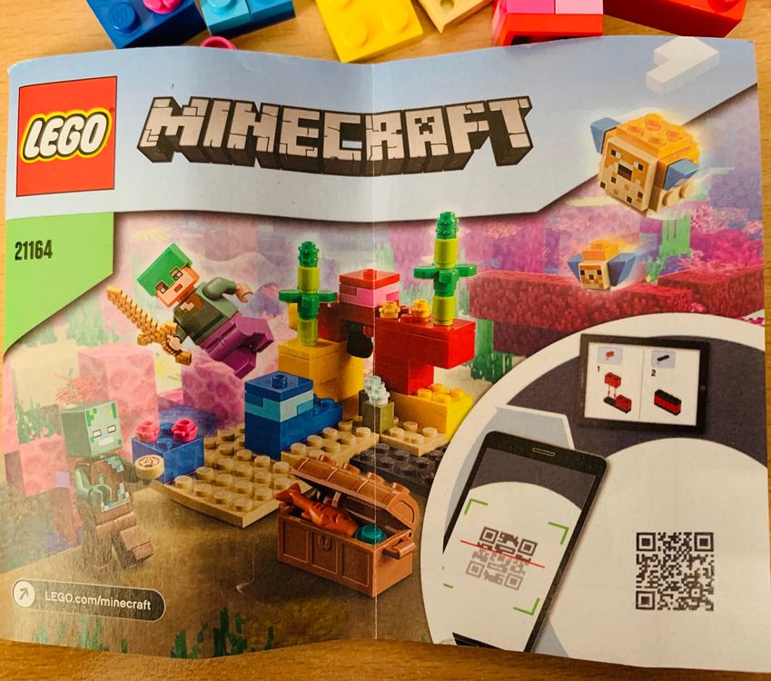 LEGO Minecraft 21164 Das Korallenriff | Kaufen auf Ricardo