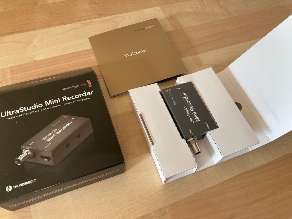 Neuer Ultra Studio Mini Recorder Blackmagic | Kaufen auf Ricardo