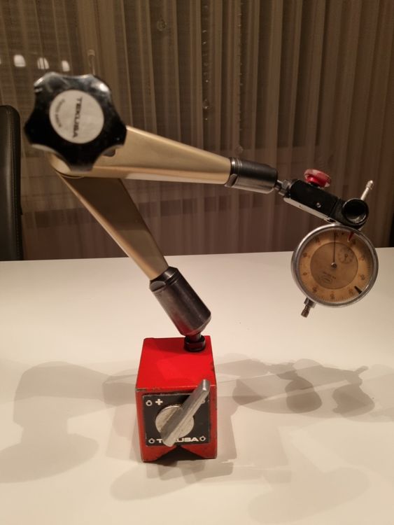 Messuhr mit Magnetständer TEKUSA | Kaufen auf Ricardo