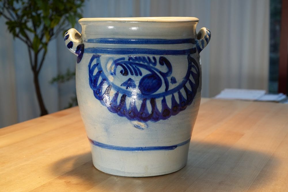 Grosser Steingut-Topf, glasiert, Vintage 10 lt | Kaufen auf Ricardo
