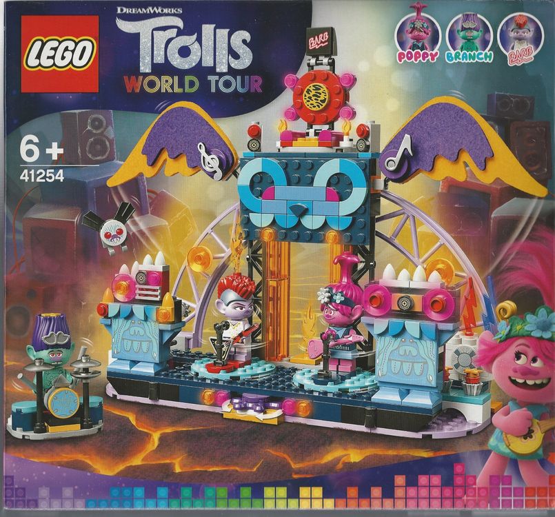 LEGO TROLLS WORLD TOUR DREAMWORKS 41254 CONCERTO A VULCANO C | Kaufen ...