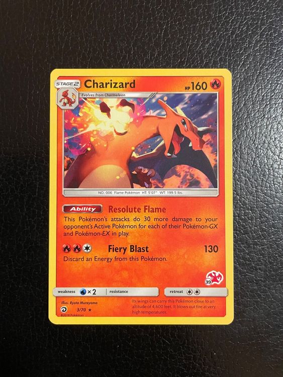 Charizard rare 3/70 (Charizard deck Symbol 39) Ab 1 | Kaufen auf Ricardo