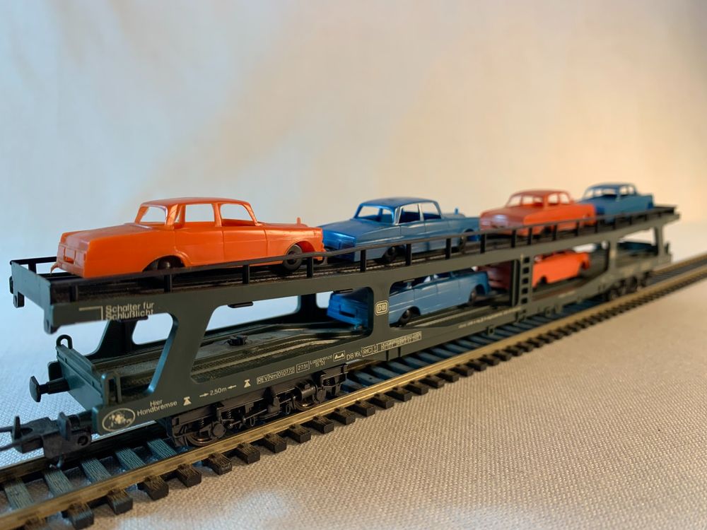 Lima Autotransporter mit 6x Mercedes, DC, H0, ohne OVP | Kaufen auf Ricardo