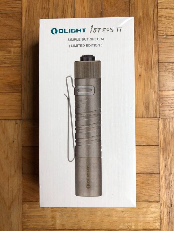 Olight - i5T EOS Ti Limited Edition | Kaufen auf Ricardo