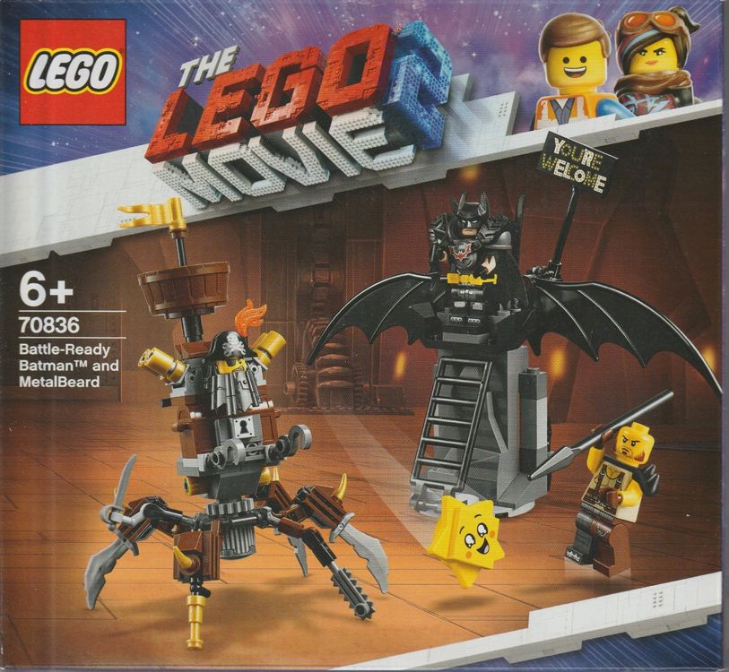 LEGO MOVIE 2 70836 BATMAN PRONTO ALLA BATTAGLIA E BARBACCIAI | Kaufen ...