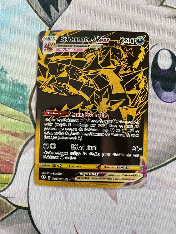 Pokémon Destinée Occulte Eternatos Vmax Gold | Acheter sur Ricardo