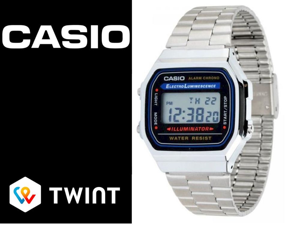 Casio Digitaluhr Vintage | A168WA-1WDF | Neu und Full set | Kaufen auf ...