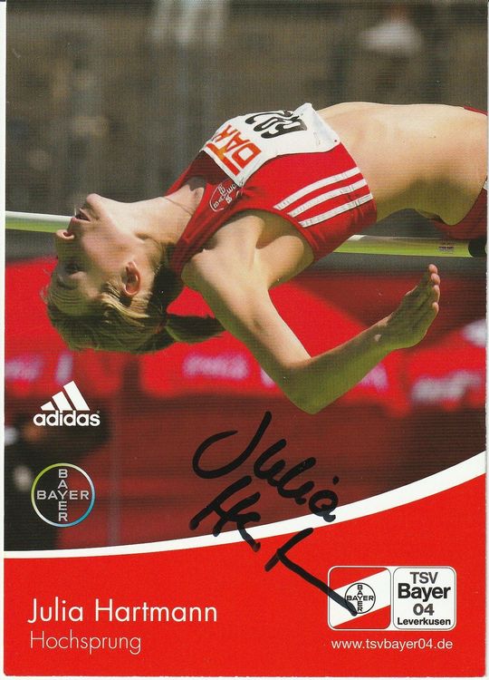 Julia Hartmann / Originalautogramm | Kaufen auf Ricardo