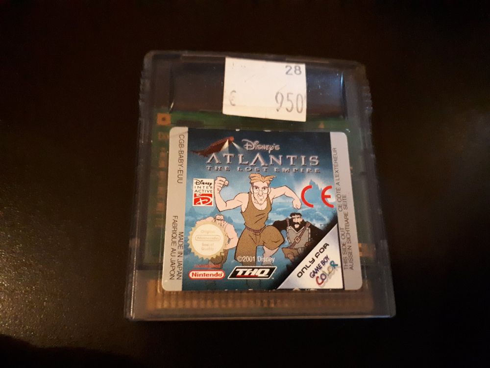 Nintendo Gameboy Color GBC - Disney Atlantis The Lost Empire | Kaufen ...