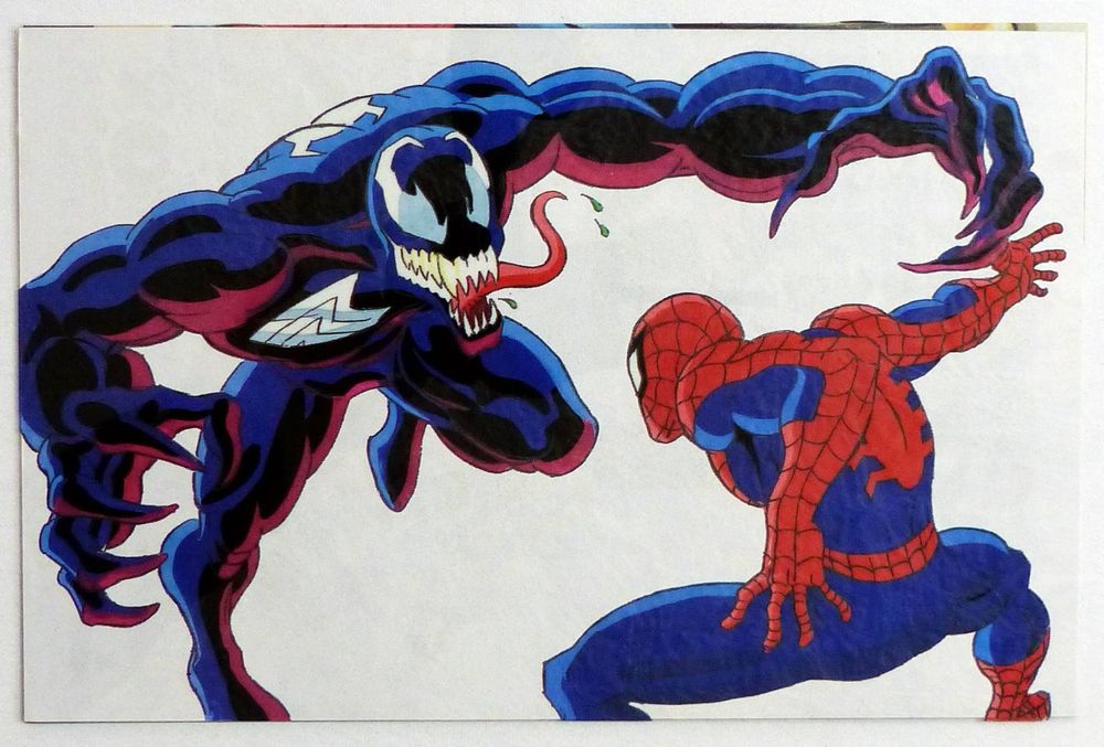 AMAZING SPIDER-MAN VENOM ANIMATION CELL MARVEL AGE 1994 | Kaufen auf ...