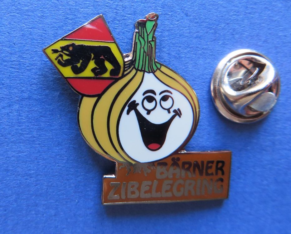 PIN PIN'S BÄRNER ZIBELEGRING,WAPPEN BERN, ZWIEBEL BÖLLE | Kaufen auf ...