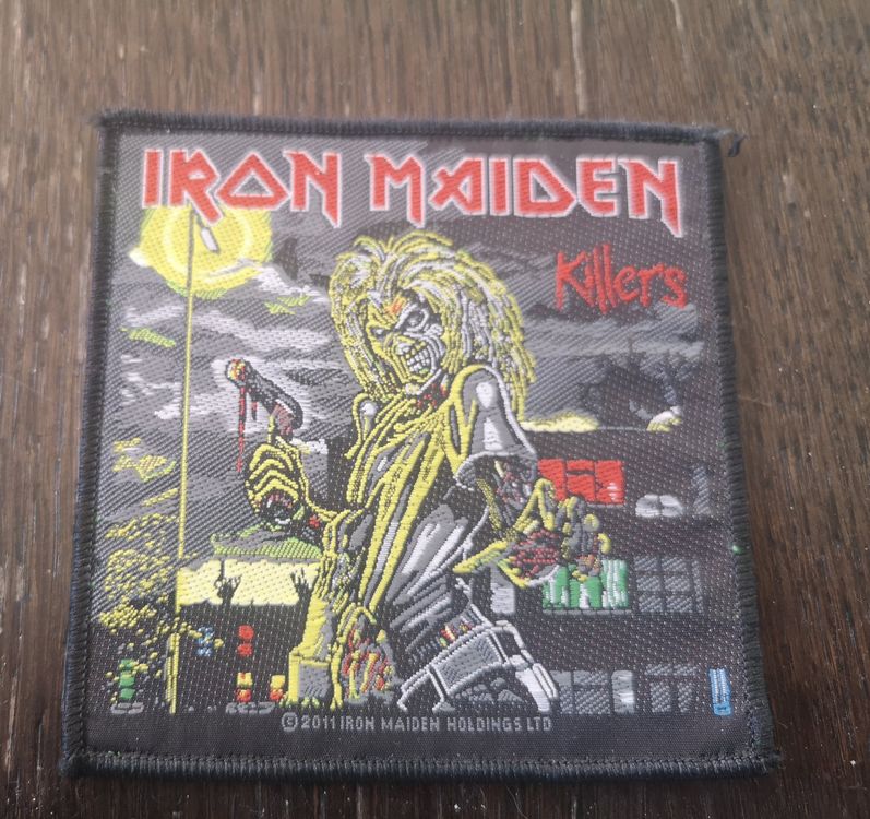 IRON MAIDEN - KILLERS Patch Aufnäher Heavy Metal | Kaufen auf Ricardo