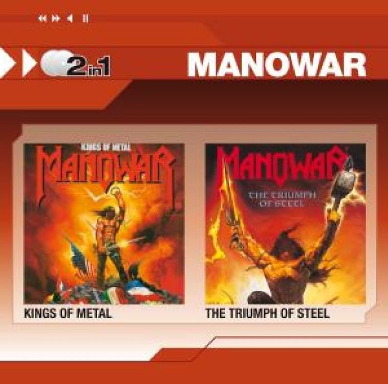 Manowar – 2 In 1: Kings Of Metal / The Triumph Of Steel 2CDs | Kaufen ...