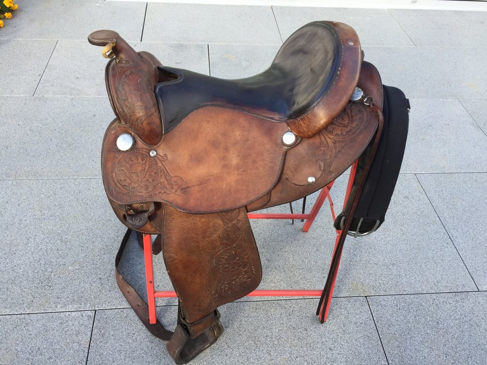Westernsattel Y Circle Brand Sweet Home Texas Westernsattel | Kaufen ...