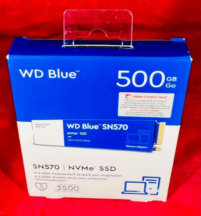 Neu : Carte Mémoire WD Blue SN570 500 Go | Kaufen auf Ricardo