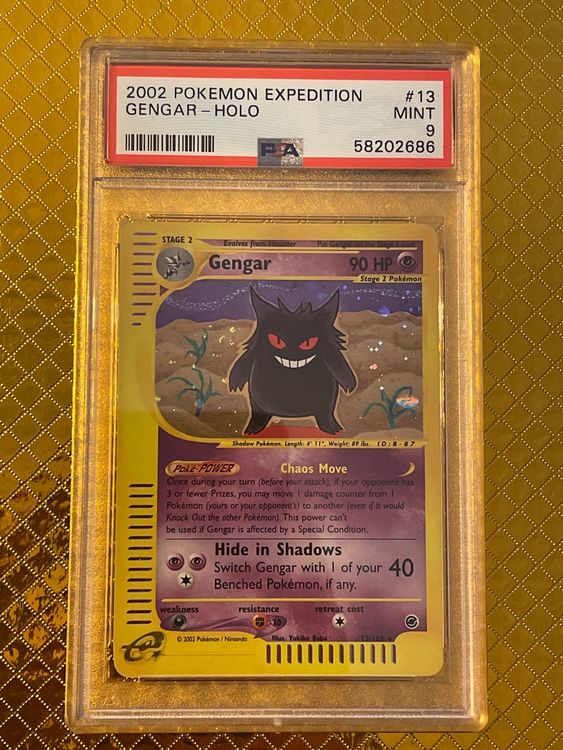 Gengar #13 PSA9 (Pokémon Expedition | 2002) + 3x Boosterpack | Kaufen ...