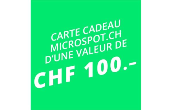 Microspot bon de 100 CHF | Lire description | Kaufen auf Ricardo