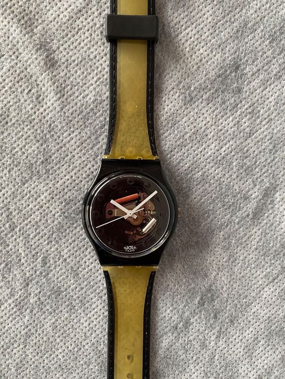 Vintage Transparent Swatch 1995 | Kaufen auf Ricardo