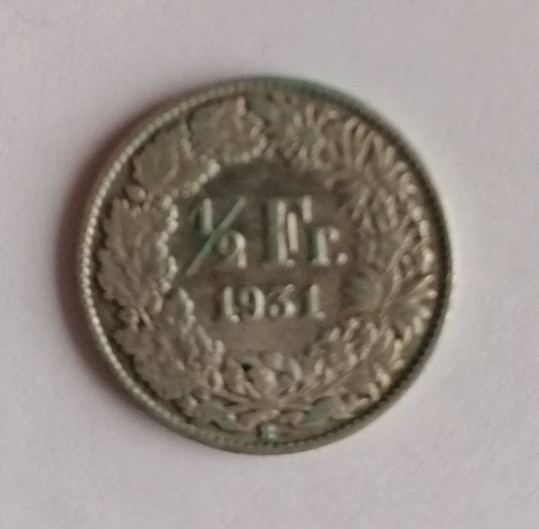 50 Rappen 1931 | Kaufen auf Ricardo