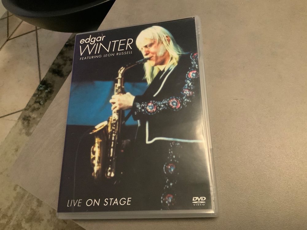 Edgar Winter, Featuring Leon Russell, Live on Stage, DVD | Kaufen auf ...
