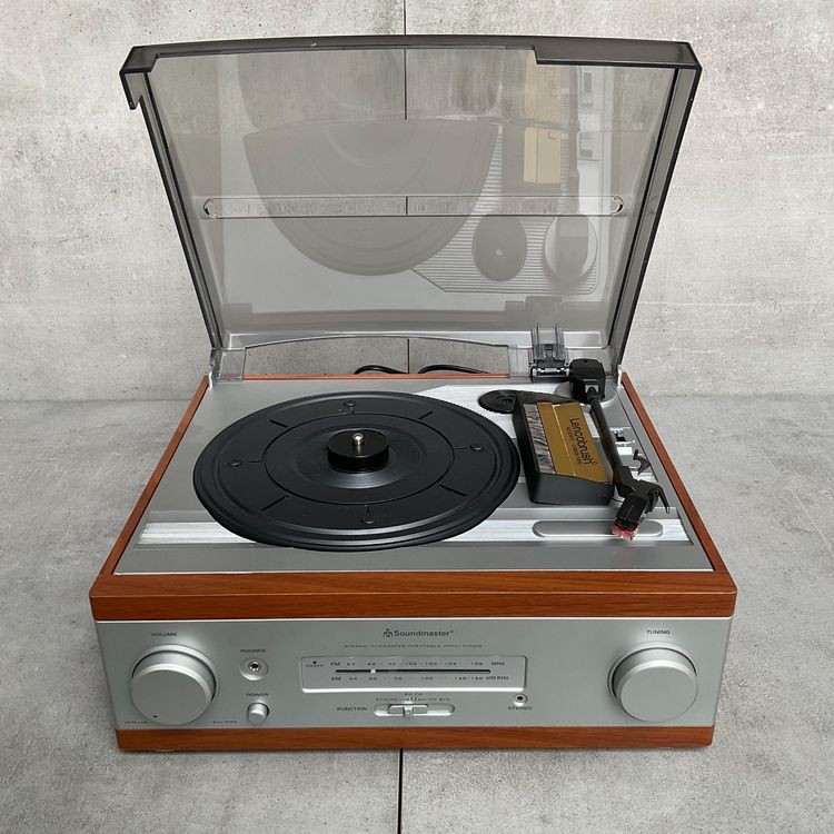 Soundmaster Stereo Integrated Turntable Ampli-Tuner PL 510 | Kaufen auf ...
