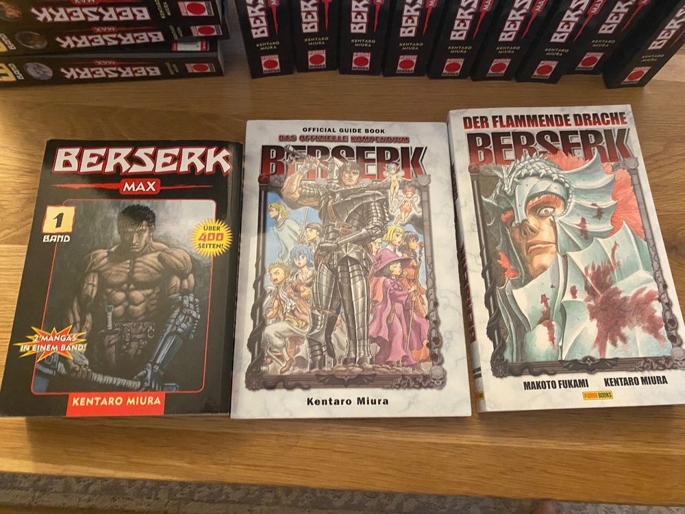Berserk 1-20, inkl Roman und Guide Book, Mangasammlung | Kaufen auf Ricardo