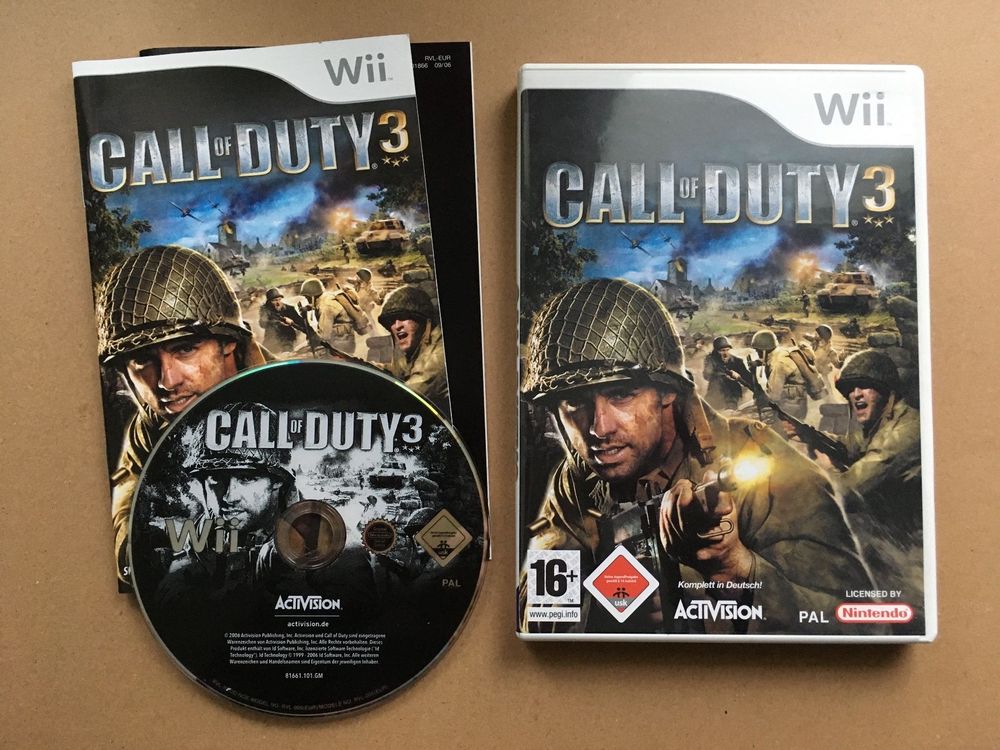 CALL OF DUTY 3 für Nintendo Wii | Kaufen auf Ricardo