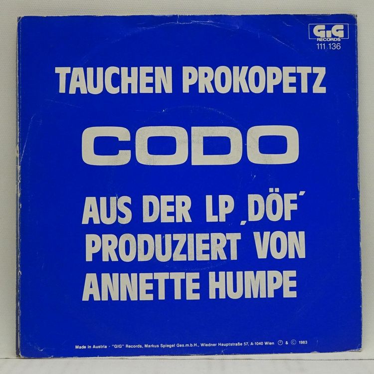 DÖF – Codo (Düse im Sauseschritt) | Kaufen auf Ricardo