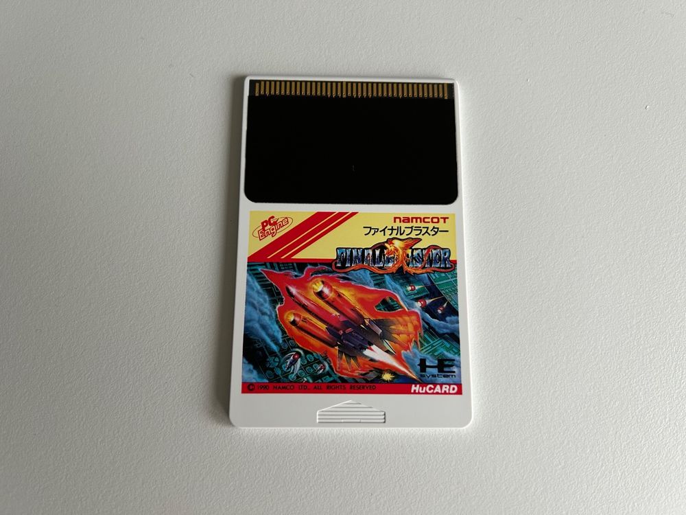 Final Blaster NEC PC Engine Hucard Spiel | Acheter sur Ricardo