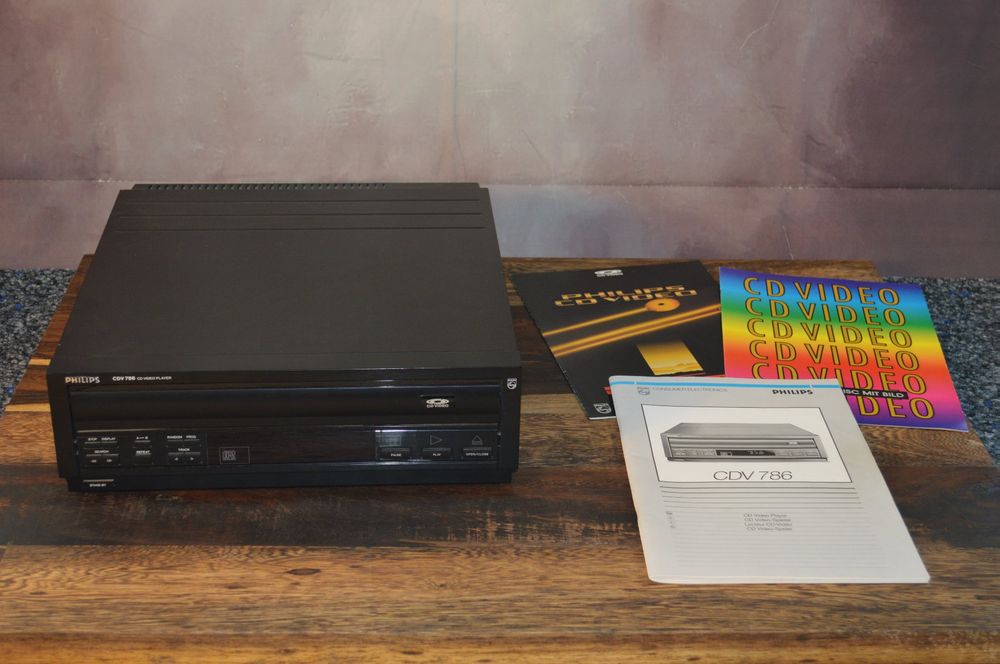 3895 Philips CDV 786 VIDEO CD Player defekt | Kaufen auf Ricardo