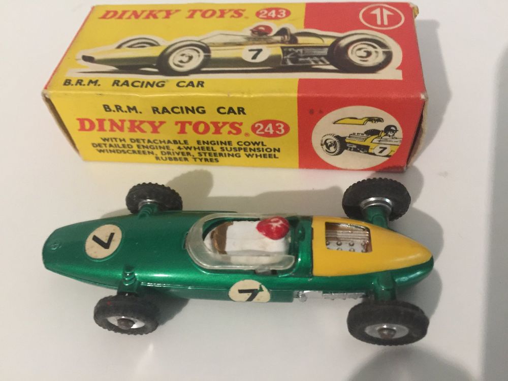 Dinky Toys - 243 BRM F1 Racing Car Original & OVP Top !!! | Kaufen auf ...
