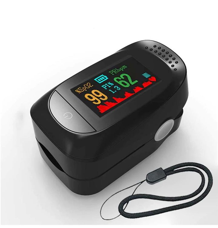 OLED Pulsoxymeter Finger-Puls Messgerät mit farbigem Display | Kaufen ...