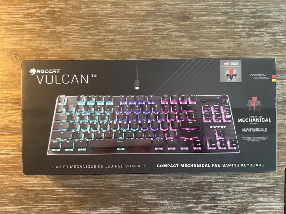 Gaming Keyboard 60 Percent Vulcan TKL Roccat RGB | Kaufen auf Ricardo