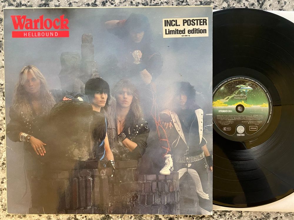 Warlock – Hellbound (inkl. Poster) [LP DE 1985] | Kaufen auf Ricardo