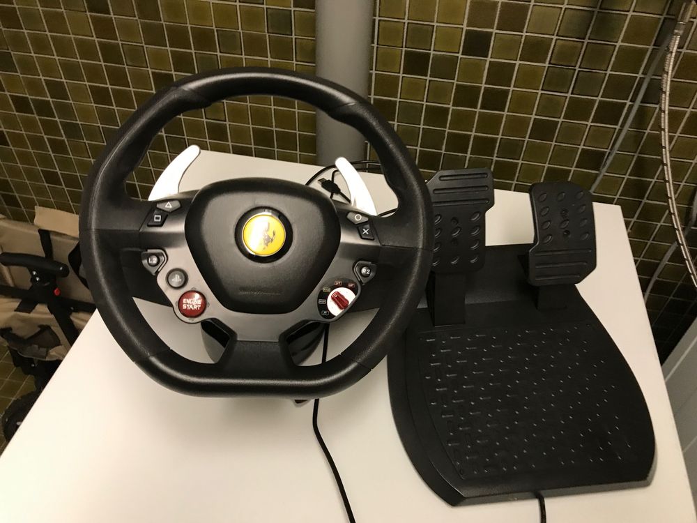 Ferrari Racing Lenkrad Thrustmaster T80 488 GTB PC,PS4,PS5 | Acheter ...