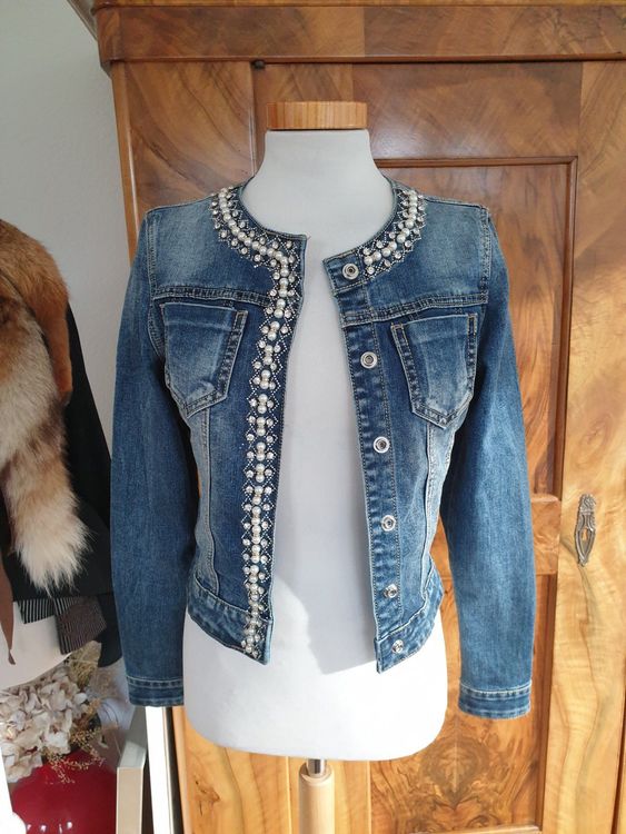 Miss Bon Bon Hammer Jeansjacke mit bling bling Gr. S ab 1.- | Kaufen ...