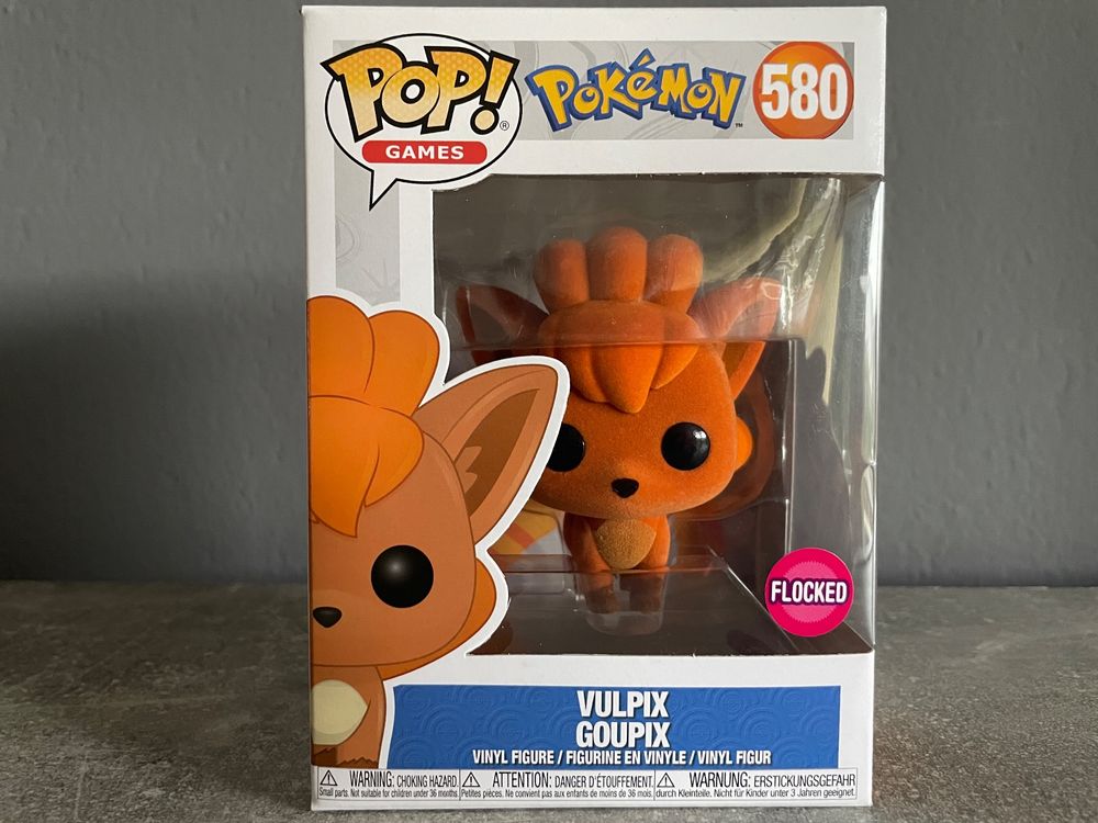 Pokemon - Vulpix - 580 Flocked - Funko POP Figur *NEU* | Kaufen auf Ricardo