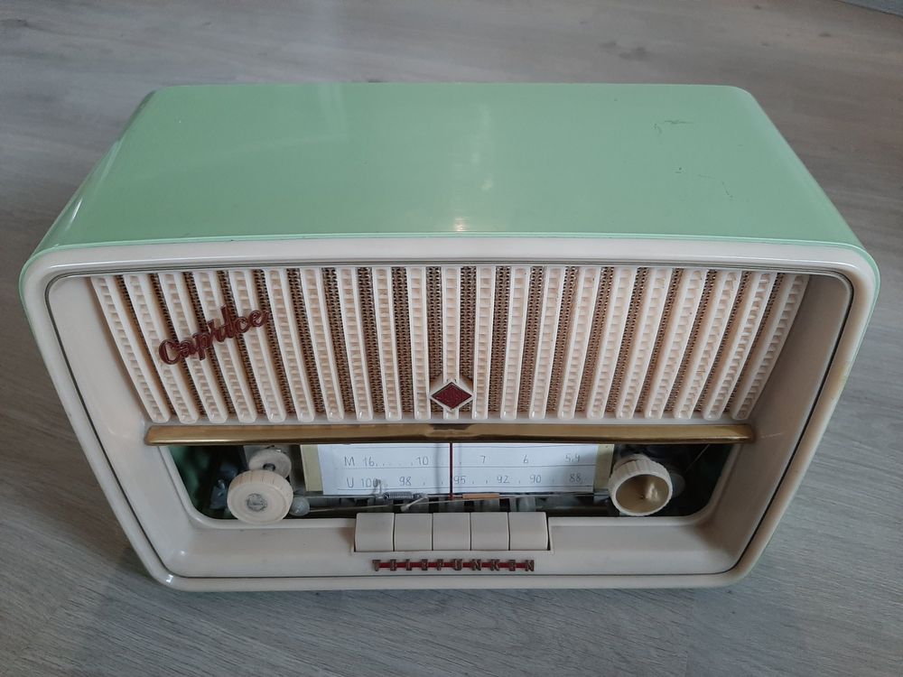 Vintage 50er Jahre Radio Telefunken Caprice grün | Kaufen auf Ricardo