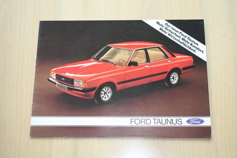 Ford Taunus Prospekt mit Farbenmuster 1979 | Kaufen auf Ricardo