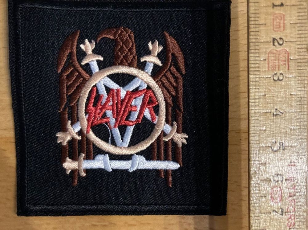 Slayer Patch Sticker Aufnäher Metal Rock Band 1 | Kaufen auf Ricardo