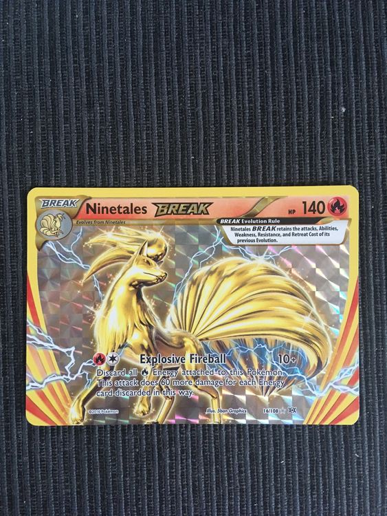 Pokemon Ninetales Break XY Evolutions Booster frisch | Kaufen auf Ricardo