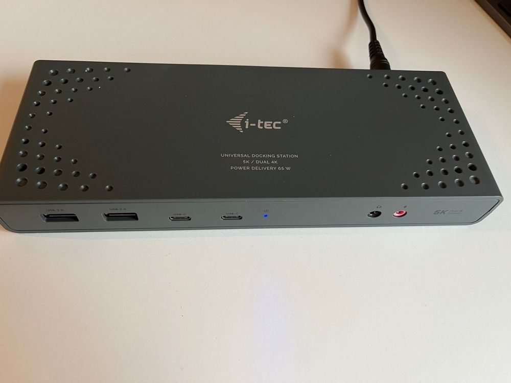 i-tec Docking Station (5k, 2x 4k, USB 3.0, USB-C, LAN, HDMI) | Kaufen auf Ricardo